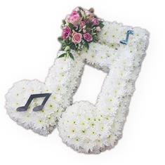 Musical Note - Funeral Flowers Leicester